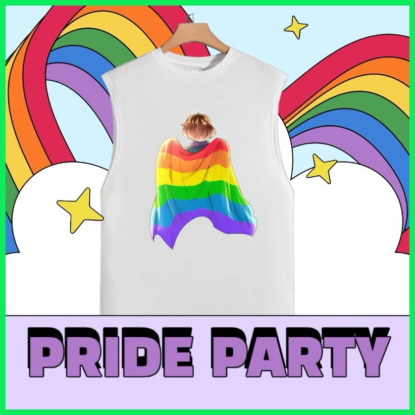 ∼ ∪ ♙ Pride month special Muscle Tee | Shopee Philippines