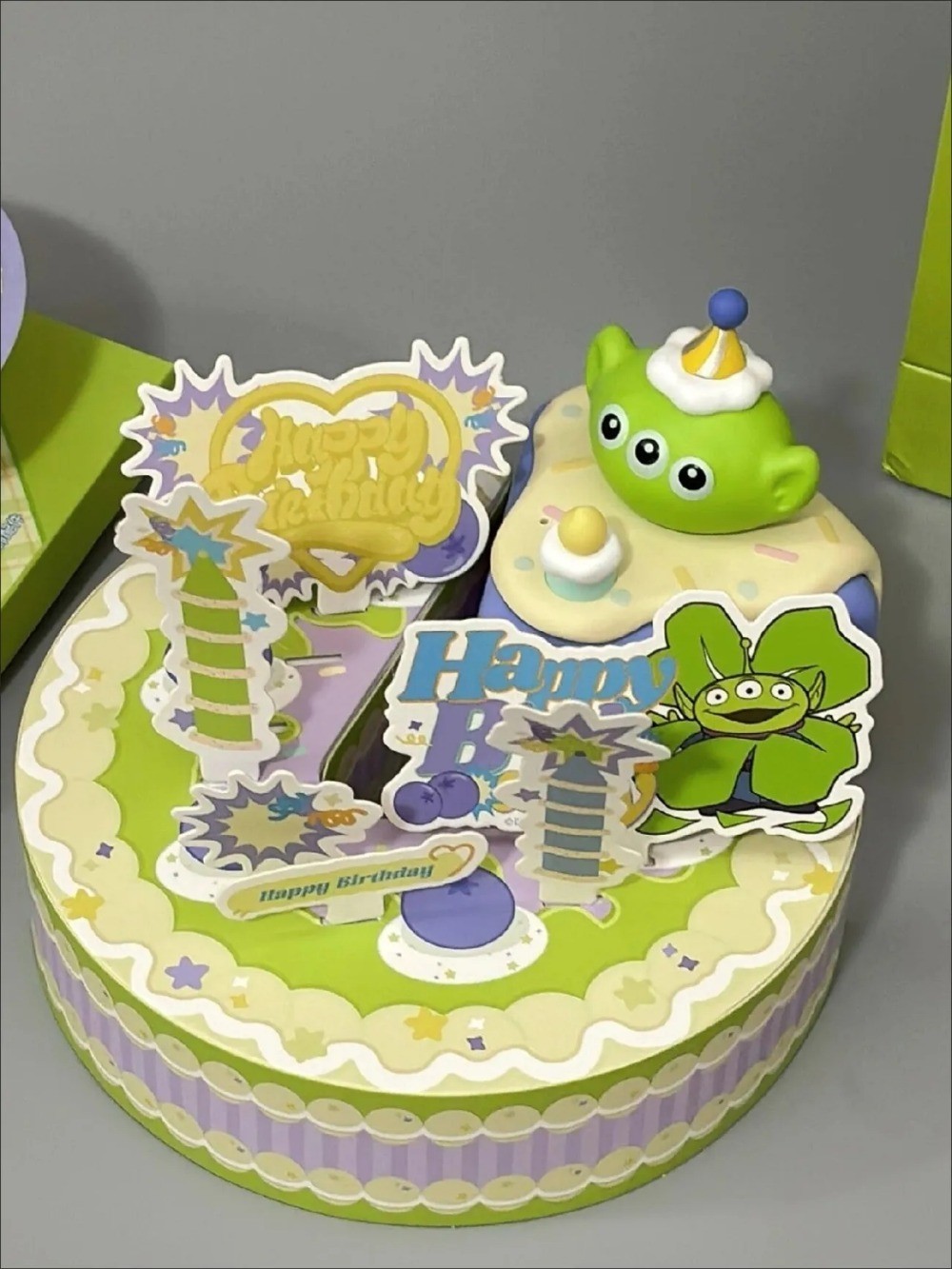 Martube MAR-22E Alien Bluetooth 5.3 Speaker Birthday Cake Design Cute ...