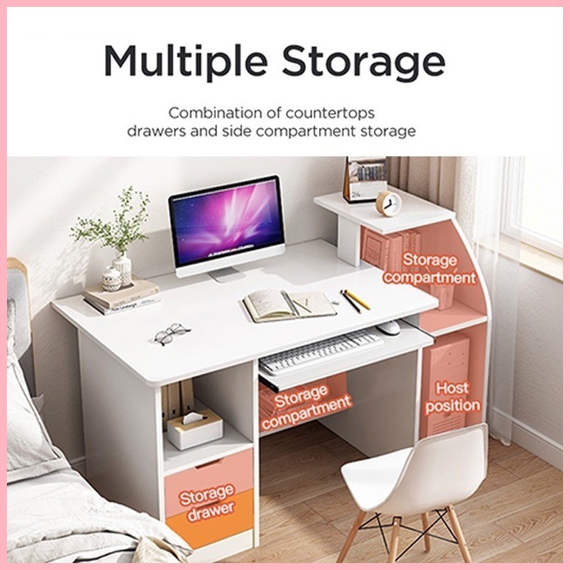 Computer Desk Desktop Desk Home Simple Modern Small Desk Student ...