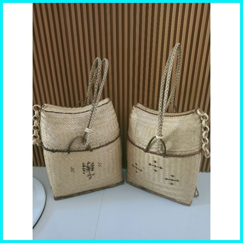 NATIVE BAMBOO BAG( PASIKING BACKPack) Sold per piece | Shopee Philippines