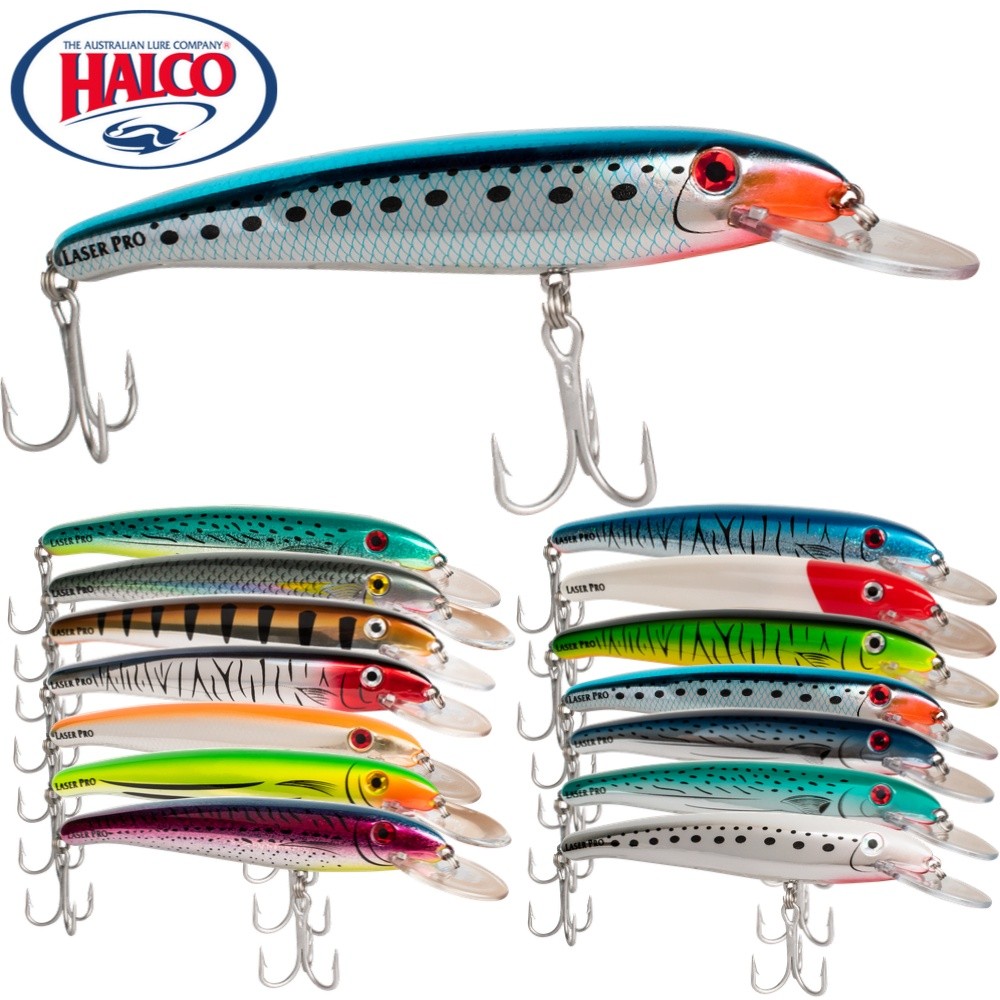 HALCO Saltwater Trolling Lure Laser Pro 190XDD Crazy Deep | Shopee ...
