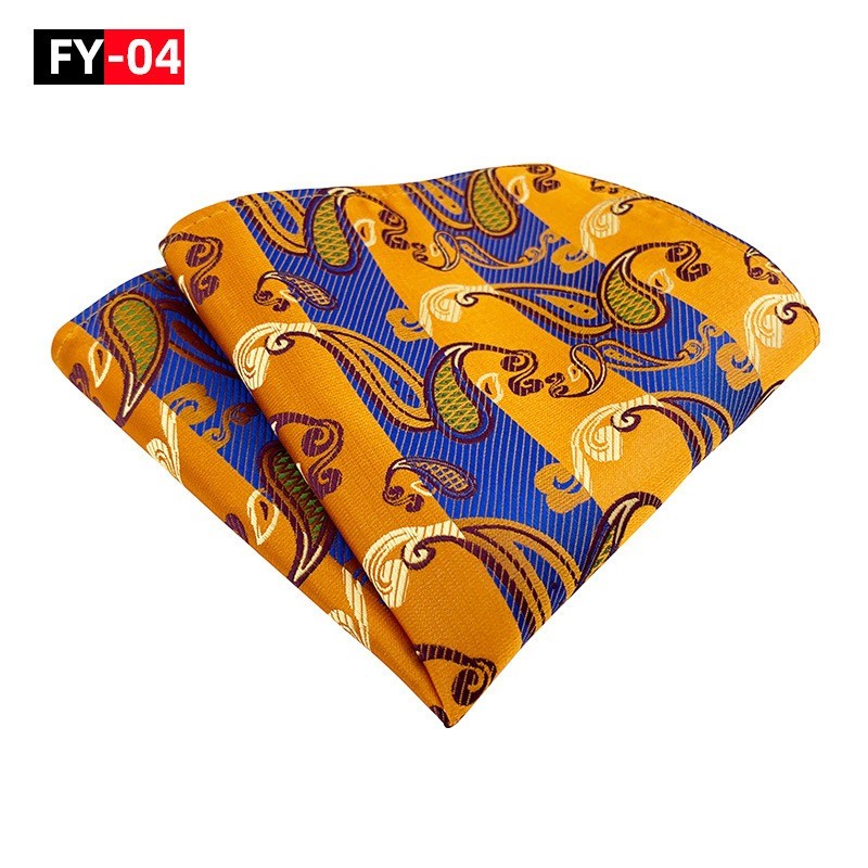 Hot Sales Men's 25*25CM Handkerchiefs Plaid Stripes Paisley Flower ...