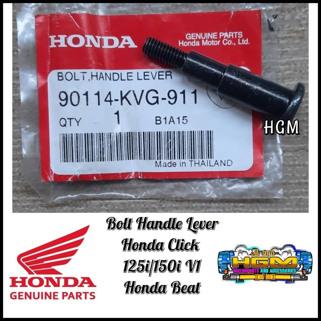 § BOLT HANDLE LEVER | HONDA CLICK 125/150 V1, HONDA BEAT 2018-2020 ...