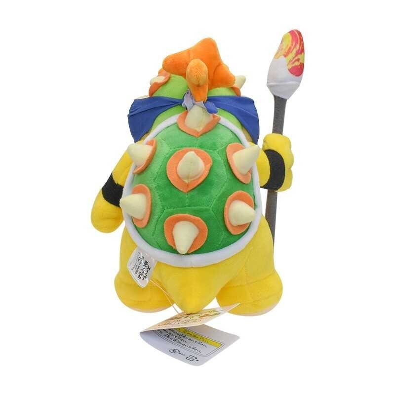 Mario Game Plush Toys Kawaii Wonder Anime Stuffed Cartoon Bowser Jr