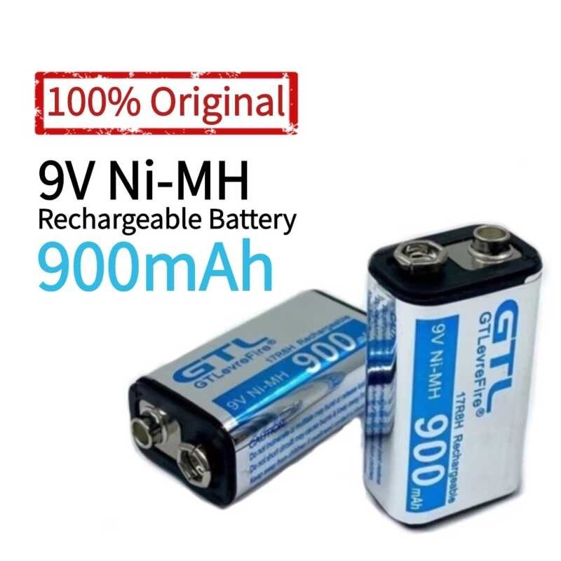 Na Orihinal 9V Ni-Mh 900Mah High Capacity 9 Volts 17R8h Rechargeable ...