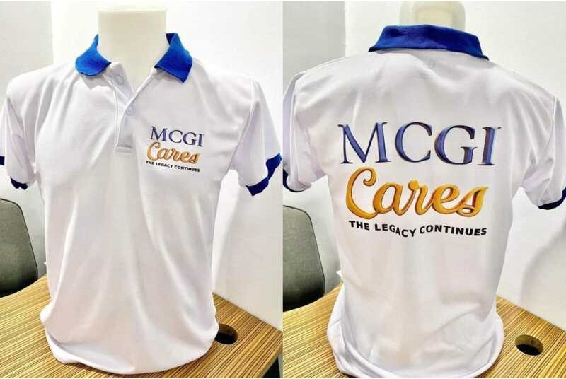 Polo Blue Collar Shirt 3D Printed (Mcgi Cares) F58 | Shopee Philippines