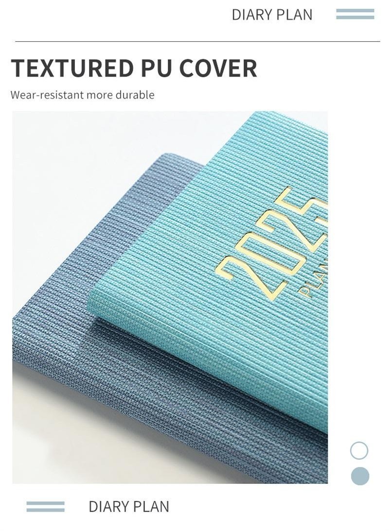 Ossayi Portable 2025 Daily Weekly Planners A7 Schedule Notebooks ...