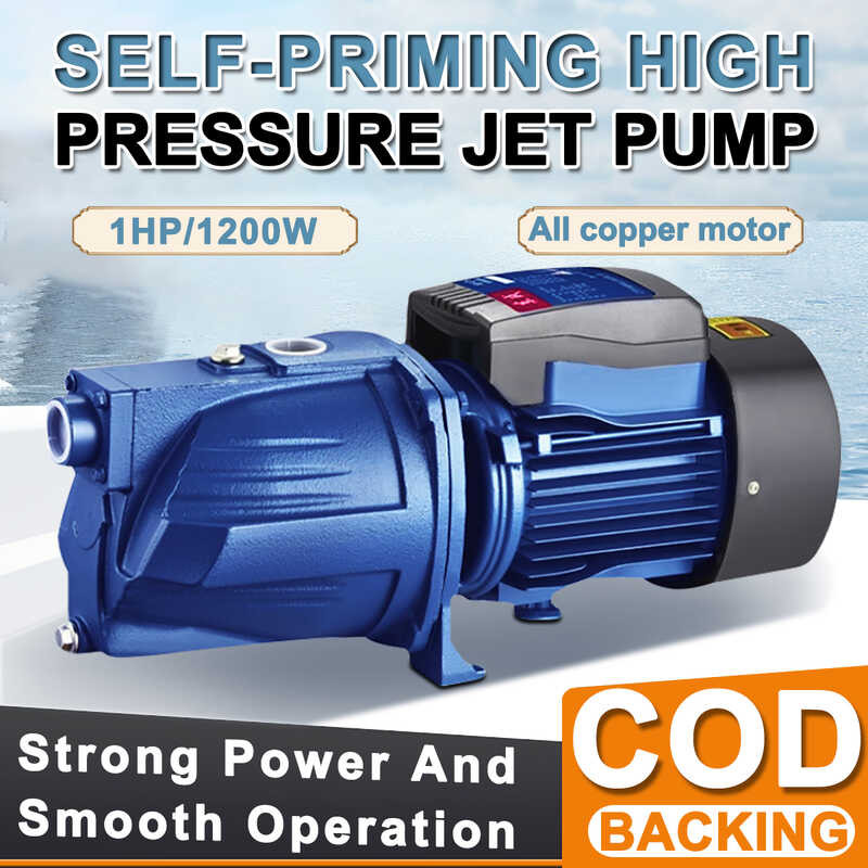 Automatic 1200W Electric Household Self Priming Jetmatic Water High 1Hp ...