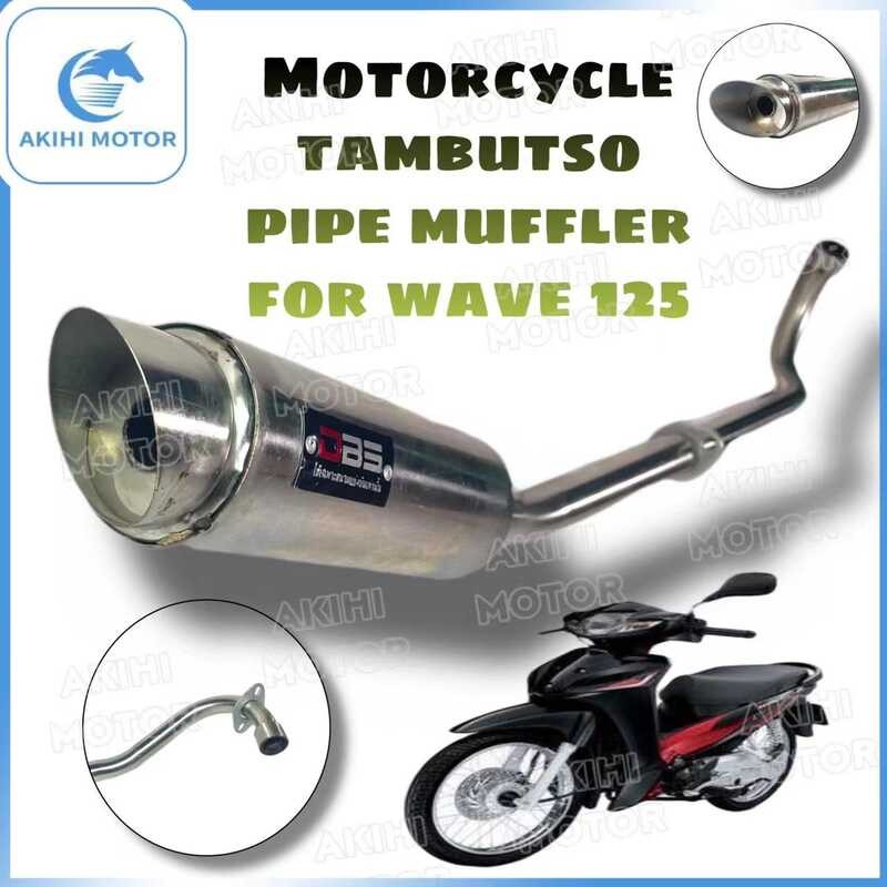 COD [Akihi Motor] MOTORCYCLE DBS BULLET EXHAUST TAMBUTSO (Wave 125 ...
