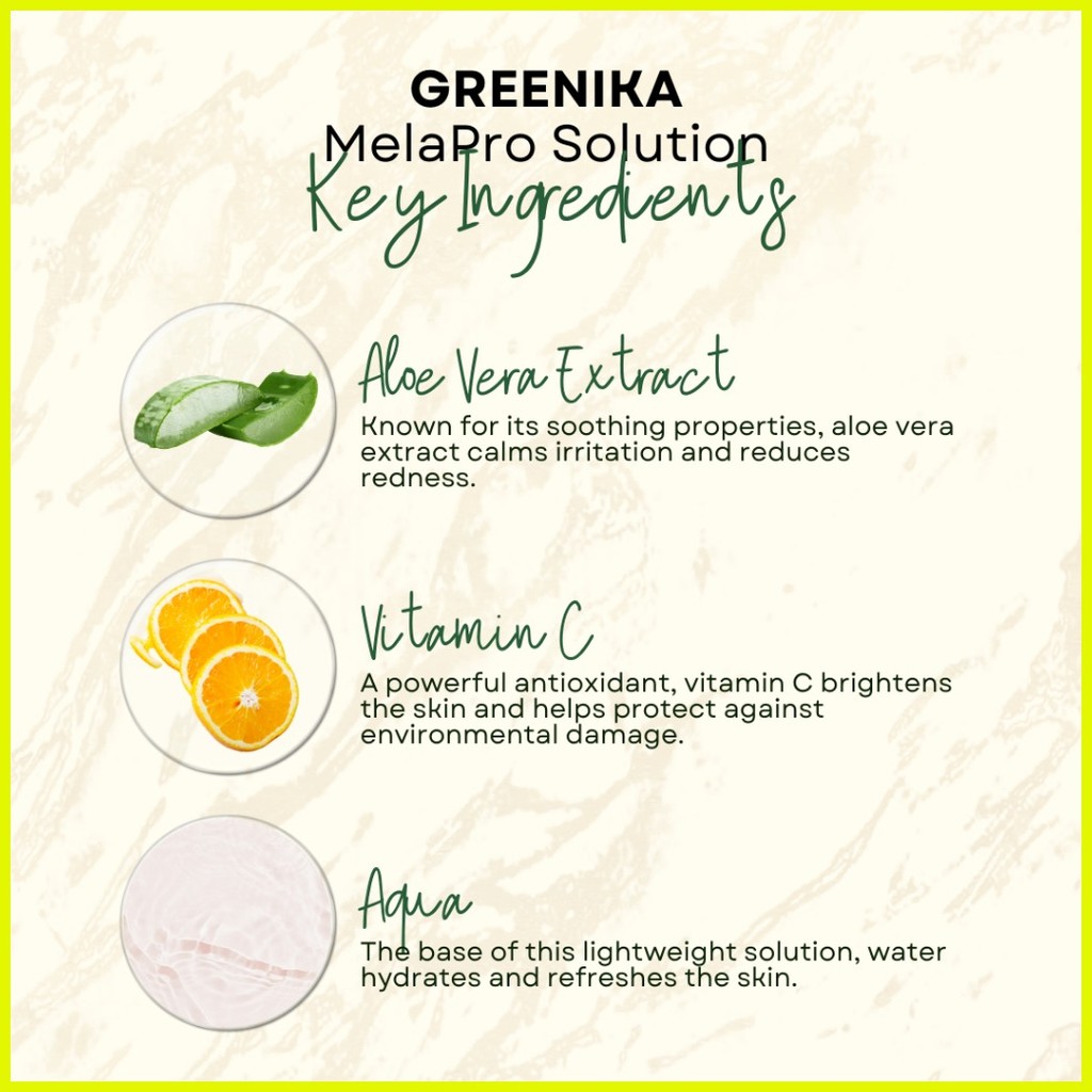๑ [ MELASMA TREATMENT ] Greenika Melasma Set for Melasma Treatment Set ...