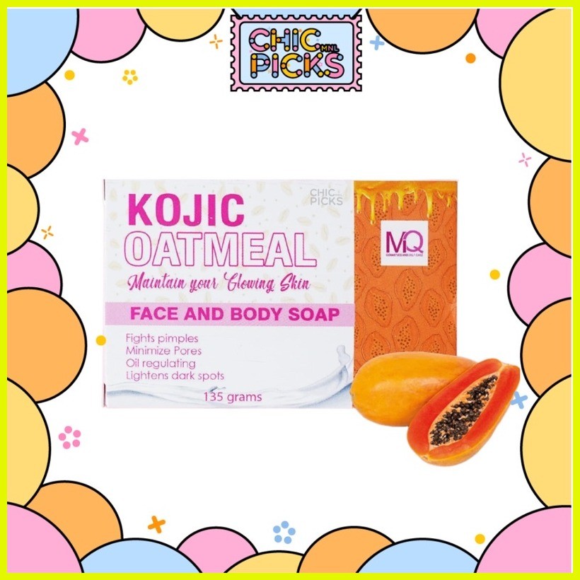 ♣ MQ Cosmetics Soap (Bleaching / Kojic Oatmeal) | Shopee Philippines