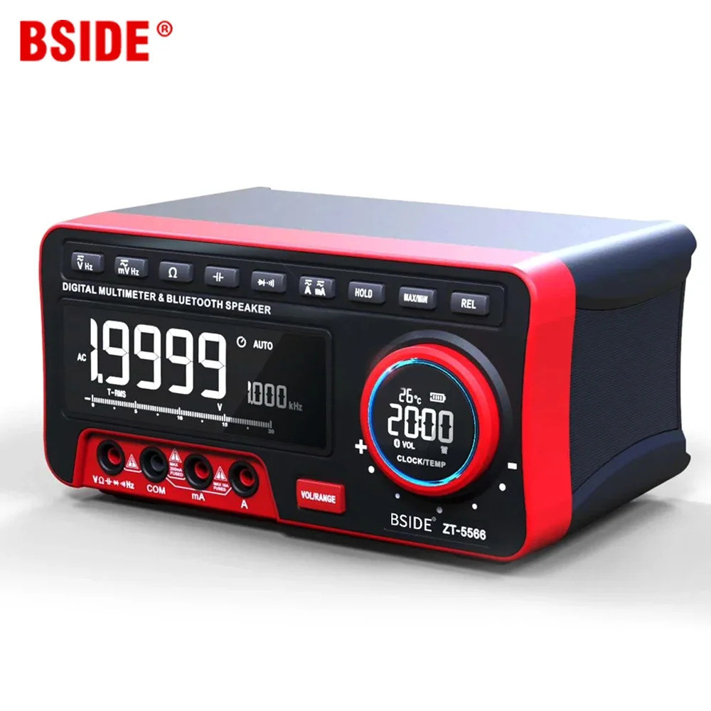BSIDE Desktop Multimeter Dual Screen EB 19999 Display Multimetro ...