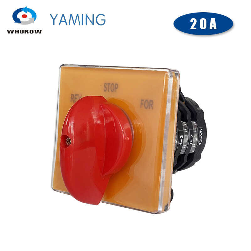 Switch Cam Position 3 Phases 20A Forward-Reverse Selector Rotary ...