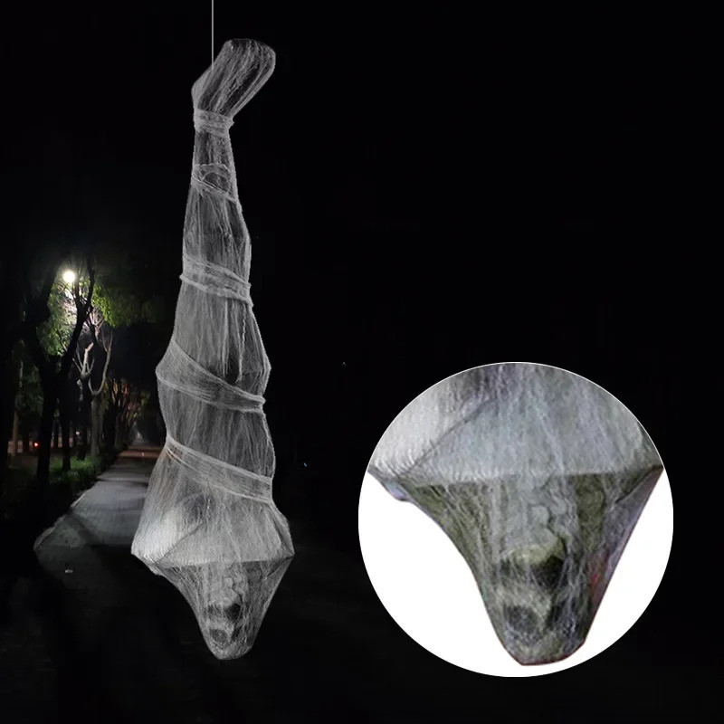 § 72 Inch Life Size Hanging Creepy Upside Down Ghost Halloween Scary ...