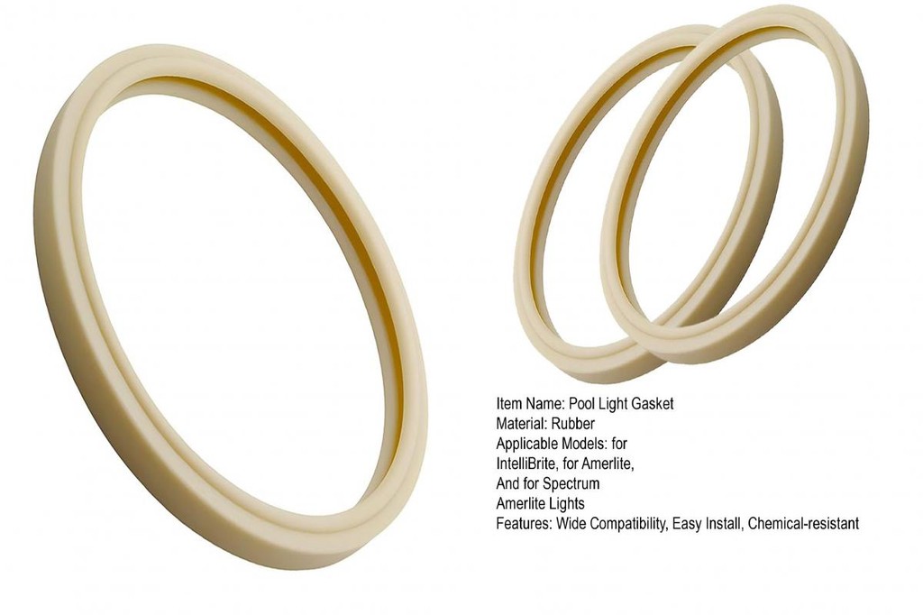 SLS_ Pool Light Gasket Replacement Replacement Gasket 2 Pcs Pool Light ...