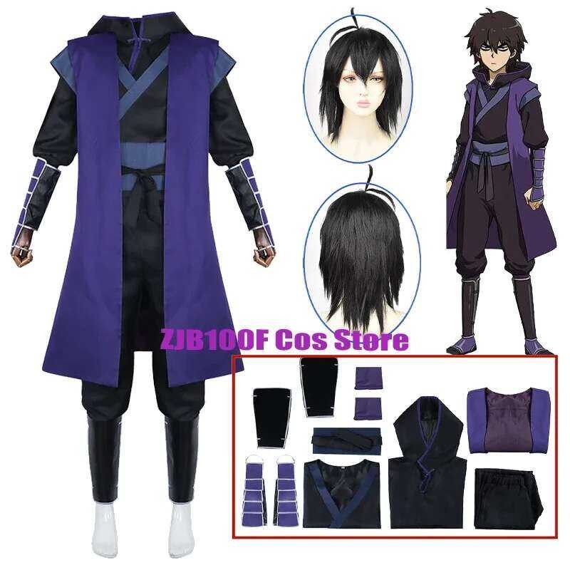 AA Anime Manga Scissor Cosplay Wig Thirteen Killer Seven Hoodie Cloak ...