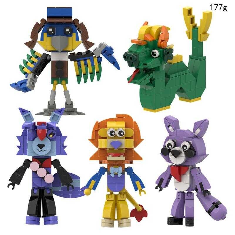 Indigo Park Surrounding Indigo Amusement Park Doll Building Blocks ...