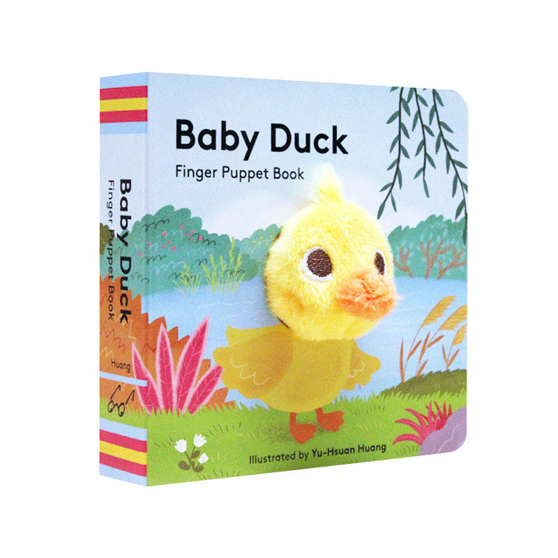 Baby Duck Finger Puppet Book English Original Picture Book Baby Duck ...