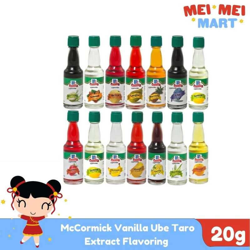 Mccormick Vanilla Ube Taro Extract Flavoring 20Ml | Shopee Philippines