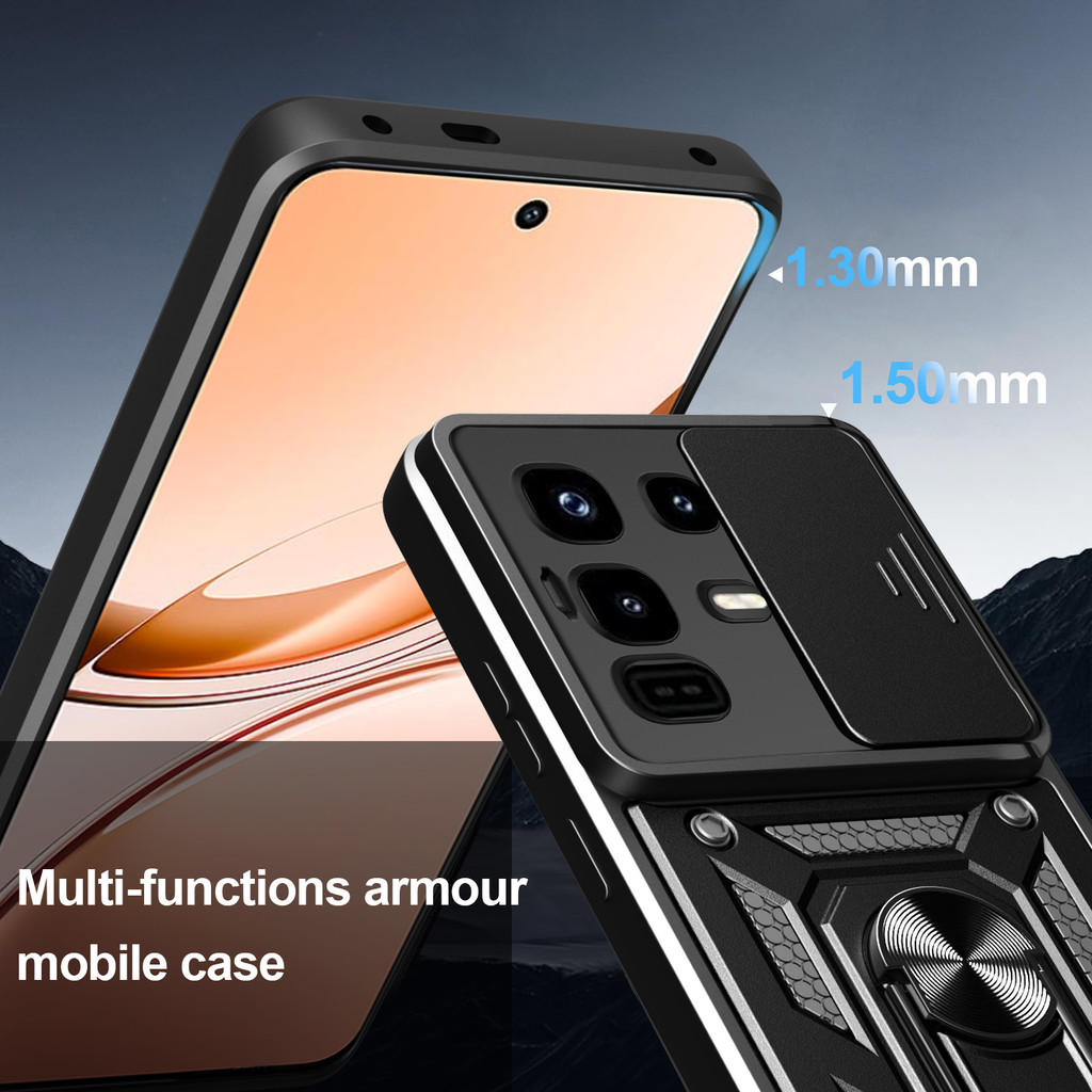 For infinix Note 50 Pro 4G X6855 Case Shockproof Kickstand Hard Push ...