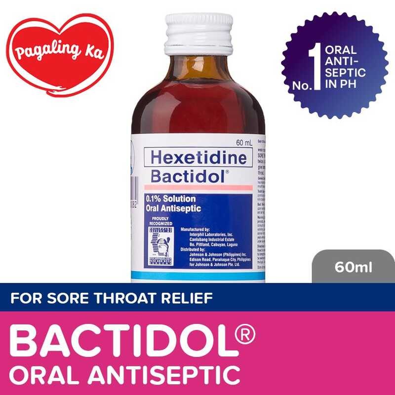 Bactidol Oral Antiseptic 60Ml | Shopee Philippines