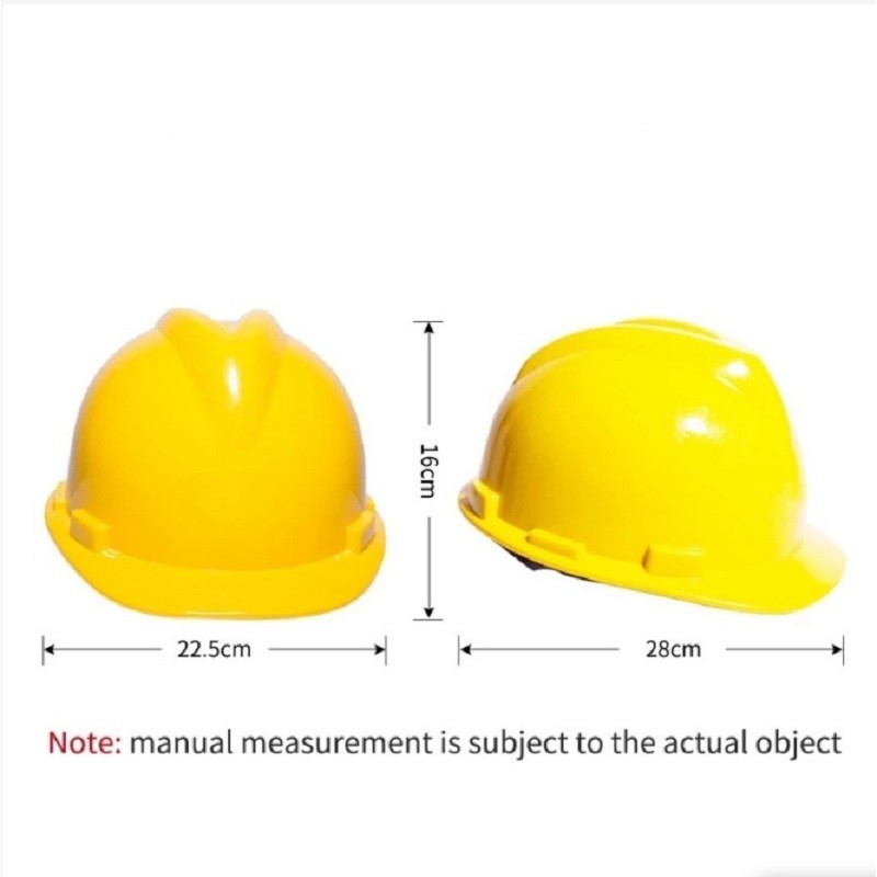 Heavy Duty Safety Construction Helmet Hard Hat Emergency Hardhat Head ...