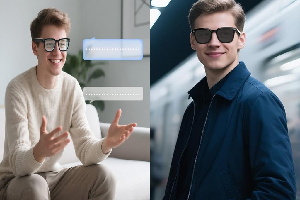 RGA Language Barrier-breaking Glasses Smart Glasses Smart Ai Camera ...
