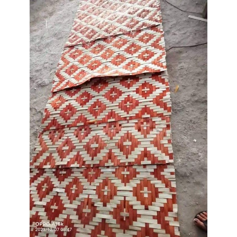 AMAKAN/SAWALI Real Native Bamboo Wall/ 4pcs set/size 4x8ft.(DIAMOND ...