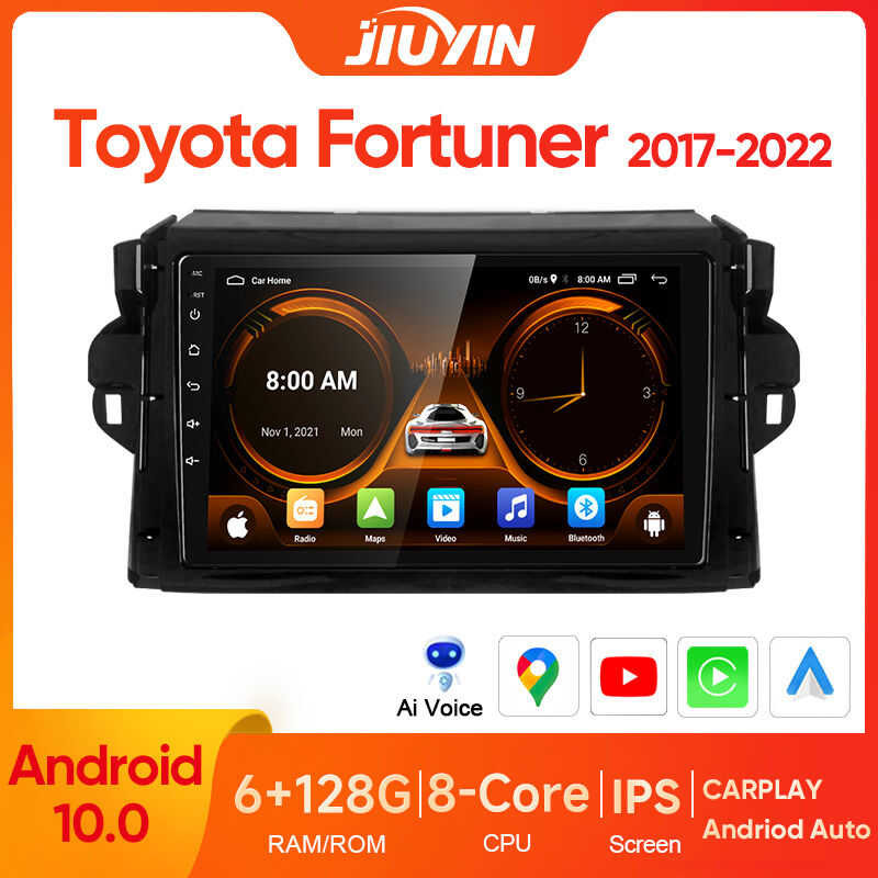 JIUYIN 9 Inch Head Unit For Toyota Fortuner 2017-2022 8-Core 4-Core ...