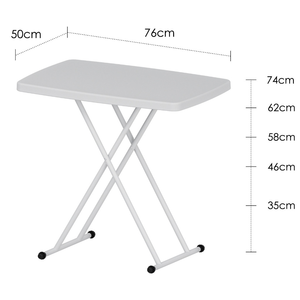 Folding Table Study Table Foldable Desk Space Saver Computer Table ...