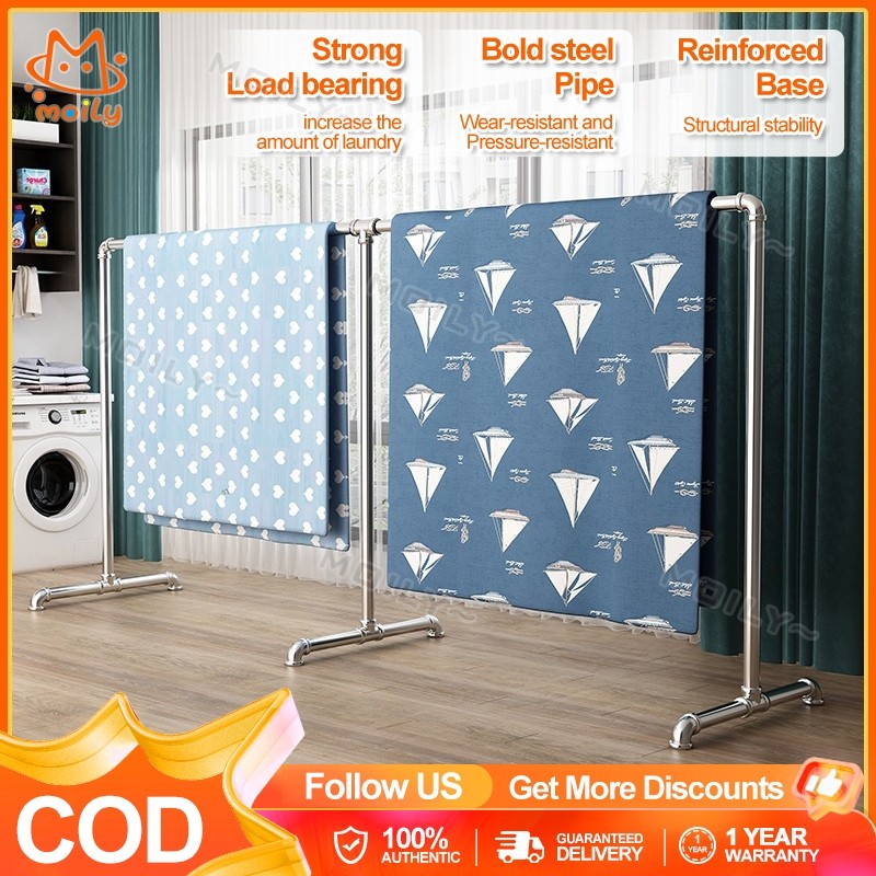 300cm Hanger For Clothes Rack Sampayan Stainless Indoor Outdoor Rack ...