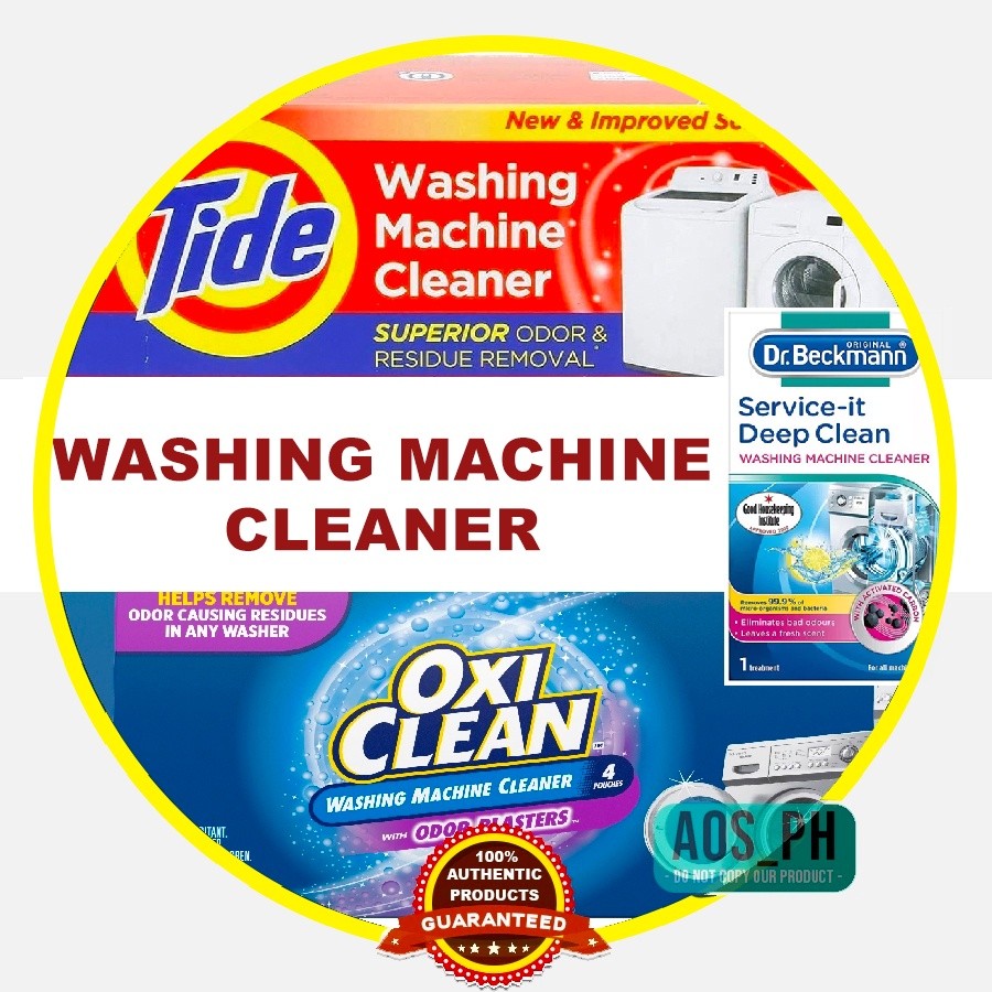 Washing Machine Cleaner Tide, Oxiclean, Dr. Beckmann | Shopee Philippines