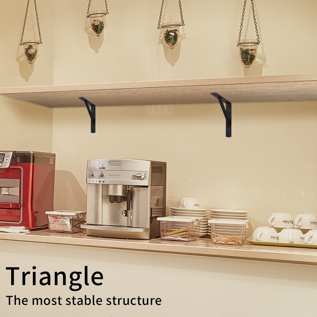 Wood Plank With Folding Bracket Set DIY Space Saver Folding Wall Table ...