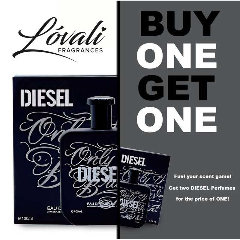 【Buy 1 Take 1】Lovali | DIESEL PERFUME FOR MEN 100Ml Scented Scent ...