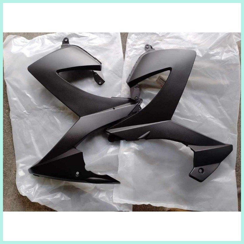LEG SHIELD FOR RAIDER 150 CARB TYPE REBORN/SATRIA MATTE BLACK | Shopee ...