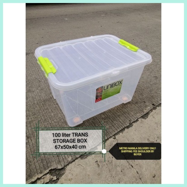 Unibox 100 liter storage box with wheels (for other logistic, sf not ...