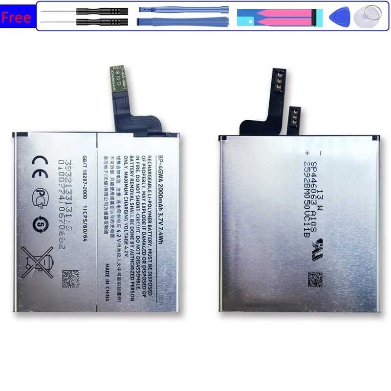 2000Mah Bp-4Gwa Replacement Battery For Nokia Lumia 625 Max 720 720T Rm ...