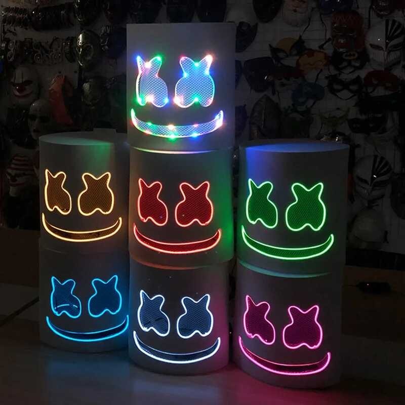 Marshmallow LED Cosplay For Dance DJ Decoration Show Props Masquerade ...