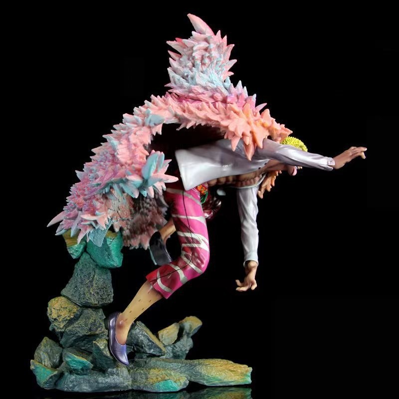 One Piece POP MAX One Piece Doflamingo Don Statue Scene Model Boxed ...