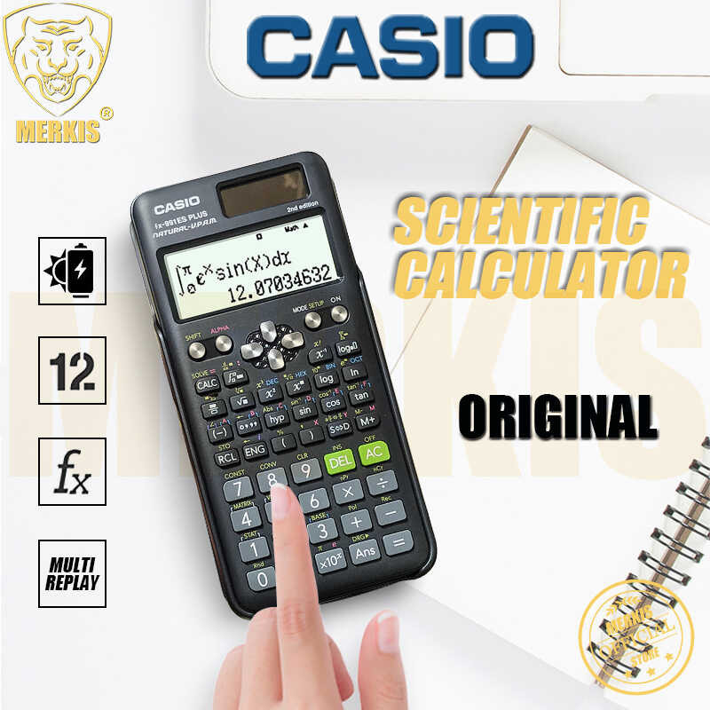 Scientific Calculator FX-991ES PLUS FX-82MS Calculators New 2-Edition ...