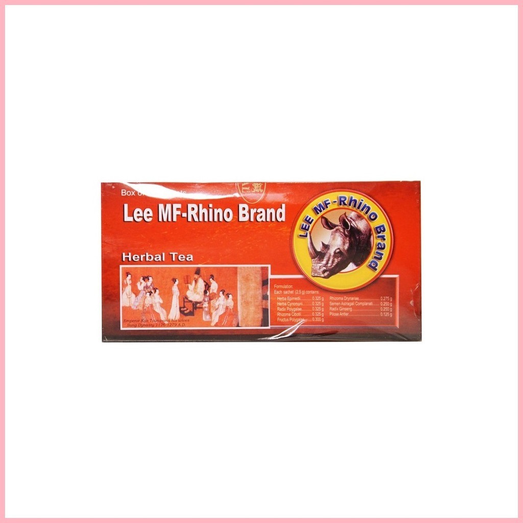 BFI Lee MF-Rhino Herbal Tea 30 Sachets | Shopee Philippines