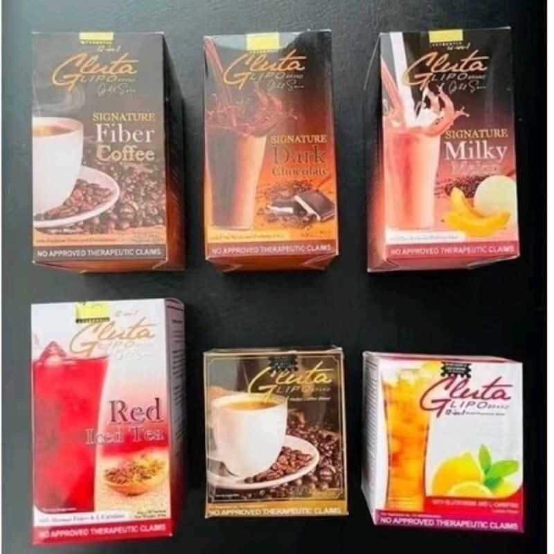 GLUTALIPO JUICE, kape, madilim na tsoko, pulang yelo tsaa, milky melon ...