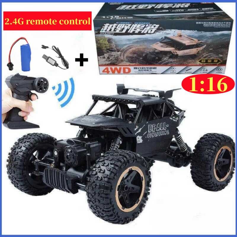 948 RC 1:16 & 20Km/H Four-Wheel Drive Remote Control Car 2.4Ghz Monster ...