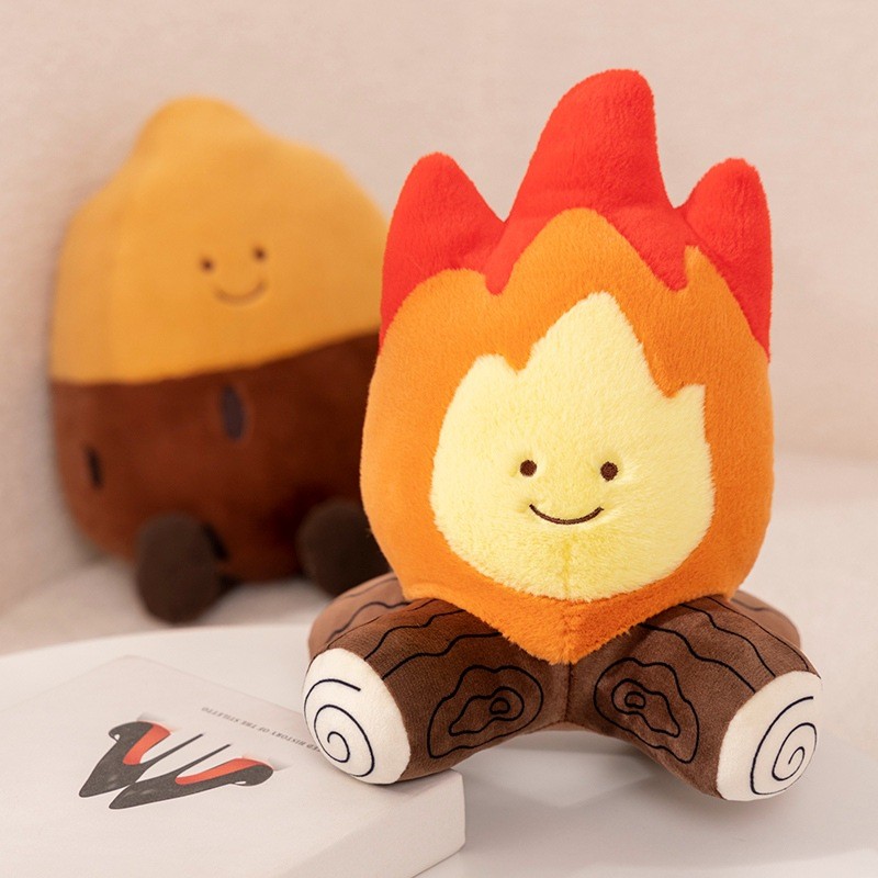 Adorable Campfire Plush With Realistic Flame And Tasty Sweet Potato And ...