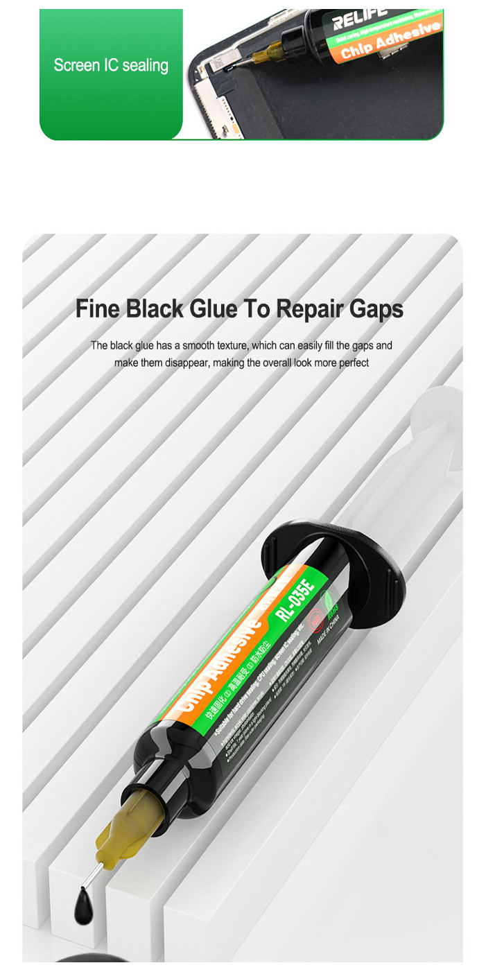 RELIFE RL-035E 10CC Chip Adhesive Strong Durability High-strength ...