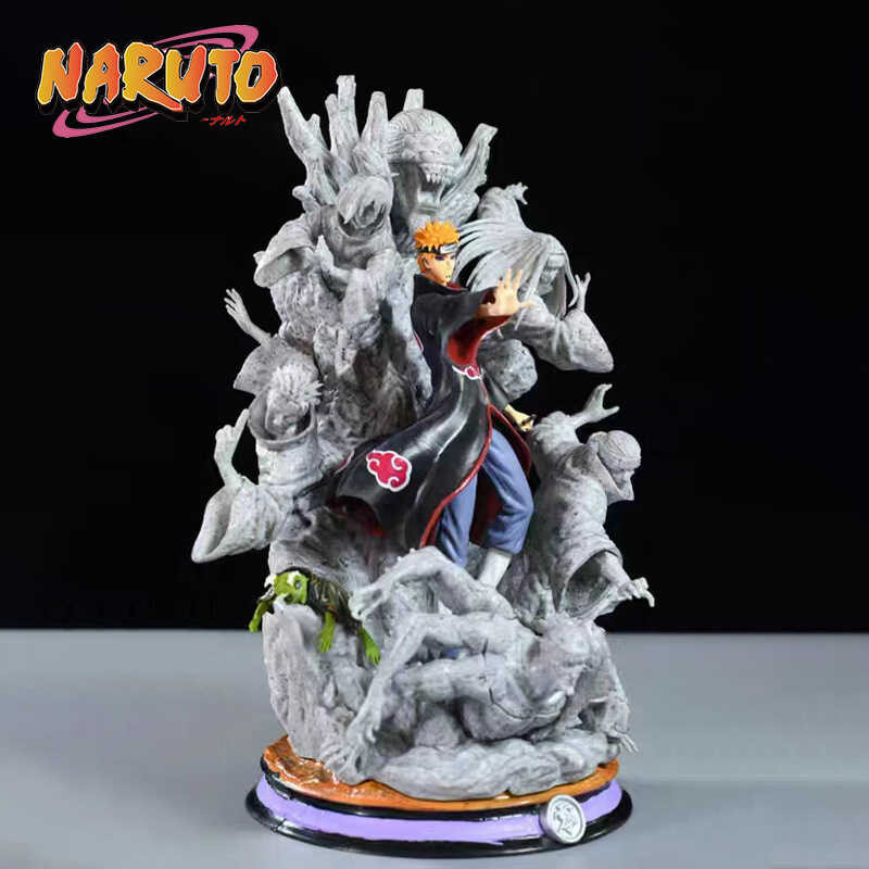 Figures Cartoon Naruto Anime Figure Pain Model 27Cm GK PVC Statue ...