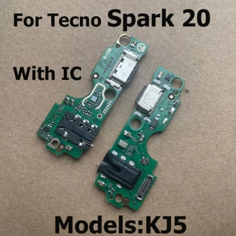 Fast Charge Charging Board For Tecno Spark 20C 20 Pro + Pro+ BG7 KJ5 KJ6 KJ7 Charging Board With ...