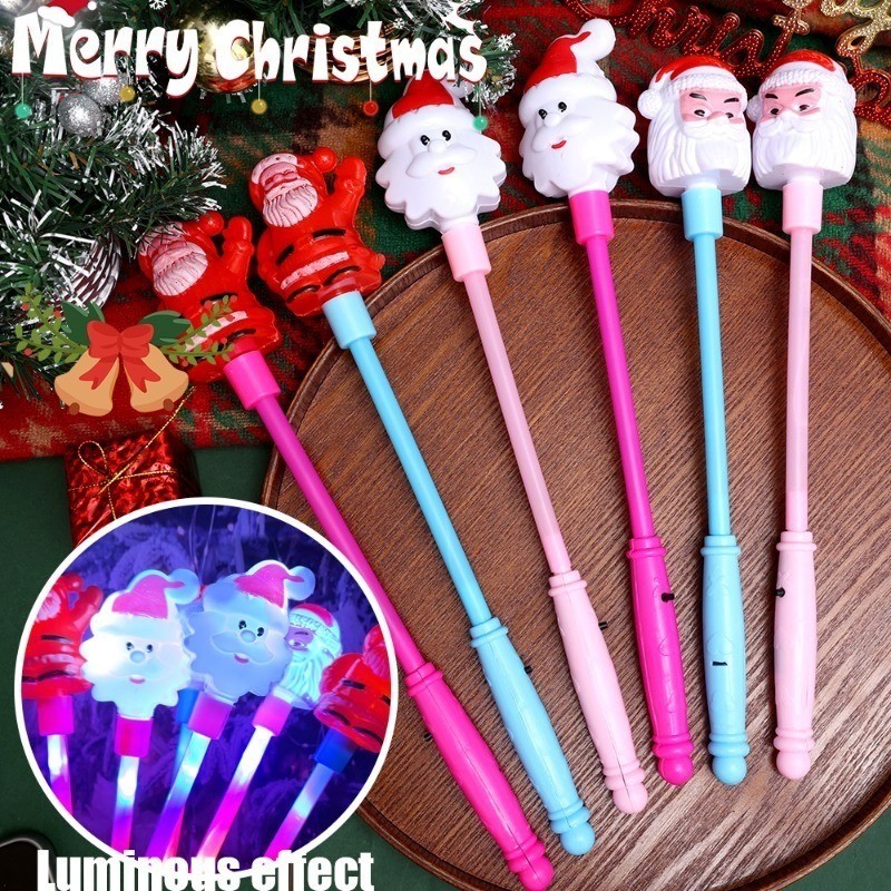 Santa Claus Magic Wand - Christmas Party Cheer Props - DIY Party ...