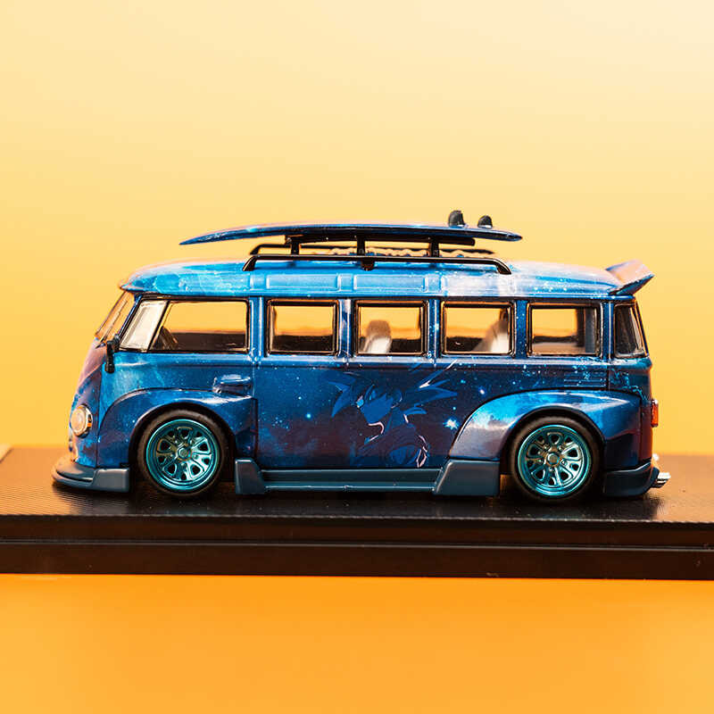 Liberty64 ∮ 1:64 VW T1 Van Kombi Wide-Body Modified Alloy Car Model ...