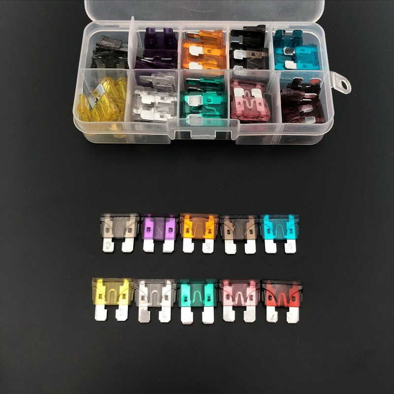 Medium Car 50PCS Zinc Foil Fuse Box for Automotive Electric Vehicles ...